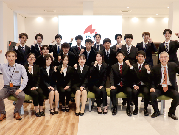 内定式｜経営関連(イベント)｜デジタルT-time｜デジタル生産技術のトヨタプロダクションエンジニアリング（TPEC）